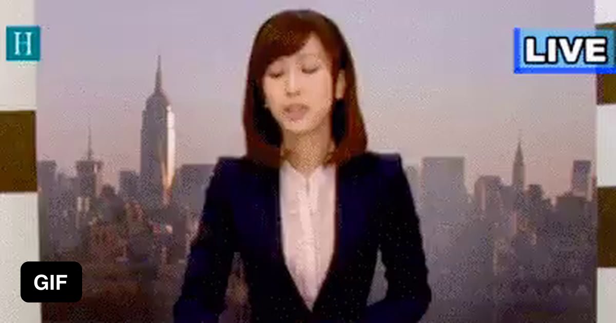 Brave Journalist Keeps Working As Earthquake Hits Japan 9gag