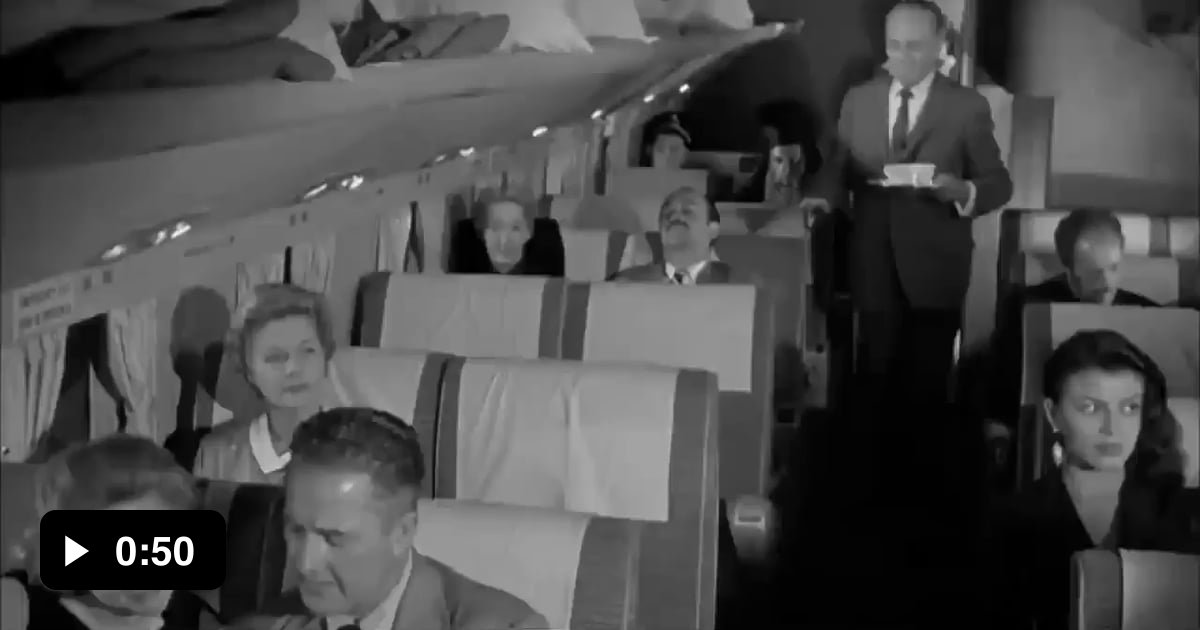Airplane! Coffee Scene: The Original (1958) and the Spoof (1980) - 9GAG