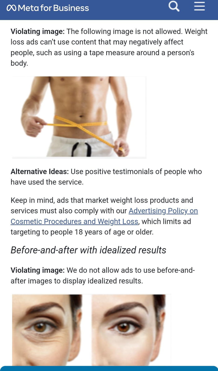 Facebook Ads (and posts) are insanely censored to prevent "offending ...