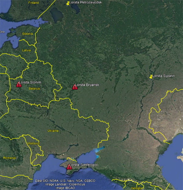 The Russians seem lost. Does anyone know if the Chayka/Loran ...