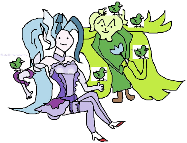 Cursed ms paint - crystal rose zyra and swain - 9GAG