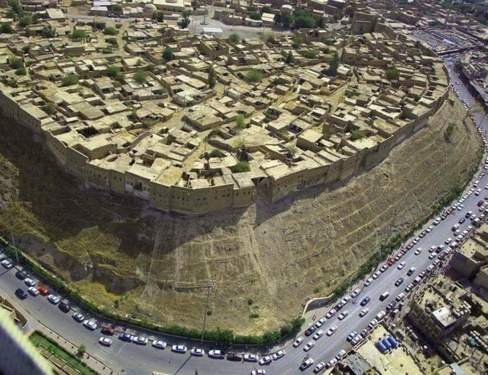 The ancient Citadel of Erbil in the Kurdistan Region of Iraq (ancient ...