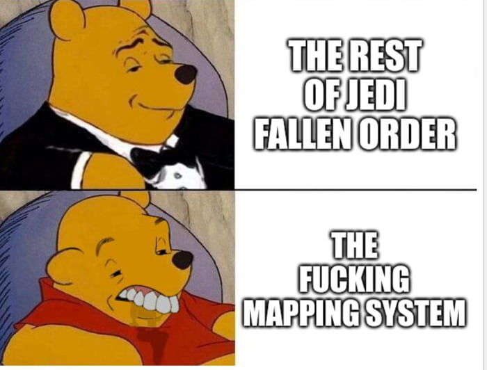 The game had great combat and story but trying to use that map of zeffo ...