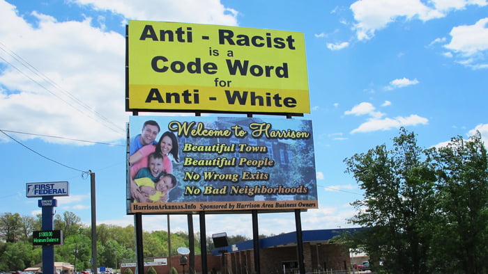 A billboard in Harrison, Arkansas - 9GAG