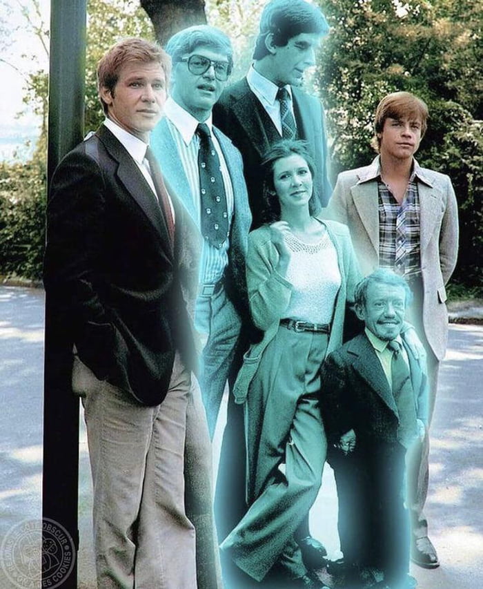 The original cast of Star Wars, 1977 - 9GAG