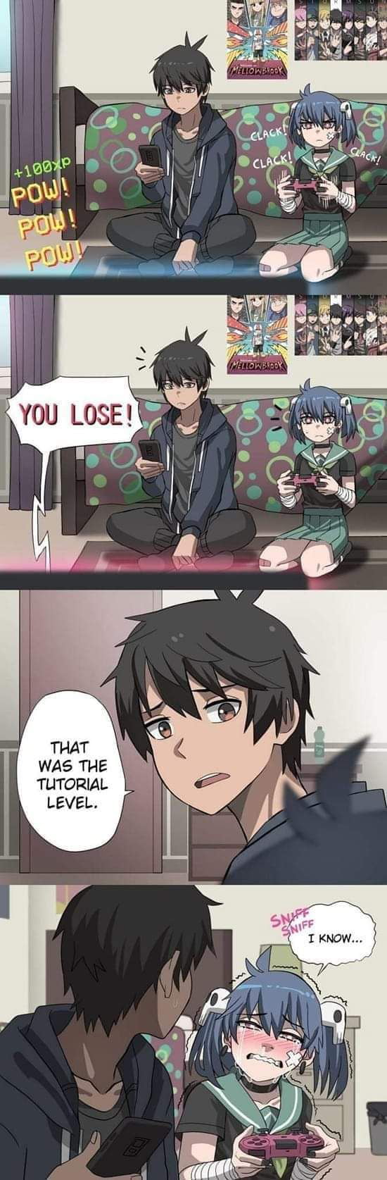 Cousin come visit. Let her try Elden Ring. Git gud scrub - 9GAG