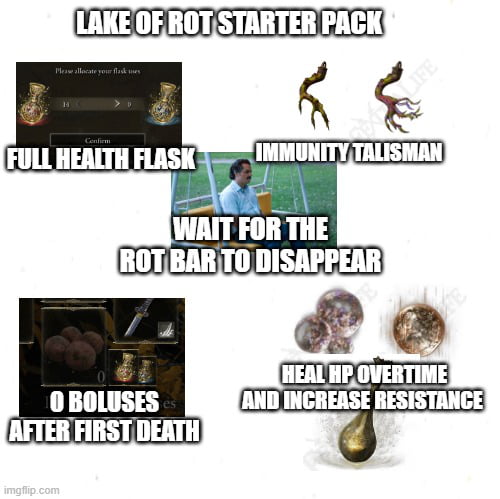 The Lake of Rot blind playthrough starter park - 9GAG