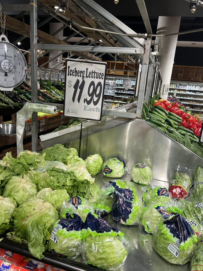 Lettuce is now so expensive in Australia that KFC and other fast food ...