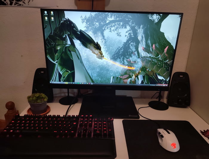 Don't have a lot of space but trying to make the most of it. I'm ...