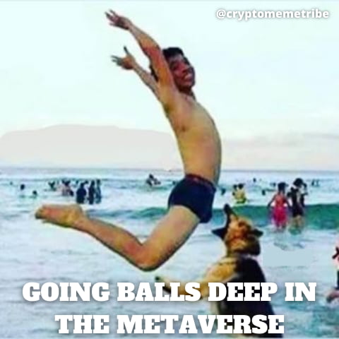 Balls deep in the metaverse. Lol. - 9GAG