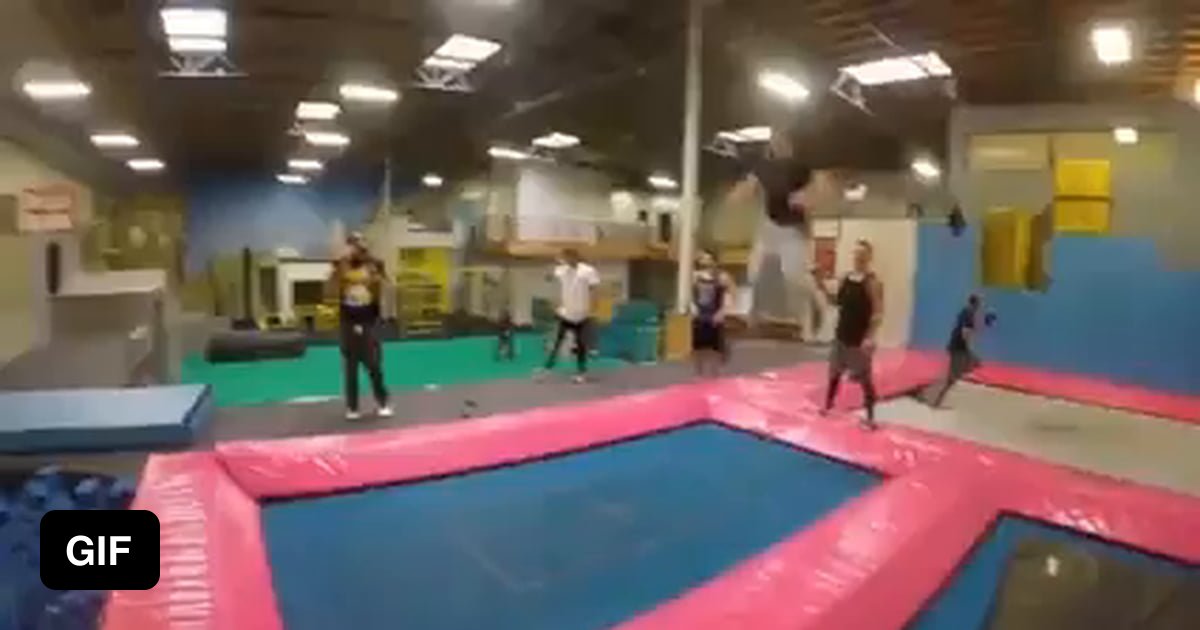 Man does a backflip into a hole - 9GAG