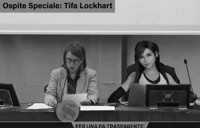The Historic Moment When Tifa Lockhart Was Invited to the Italian ...