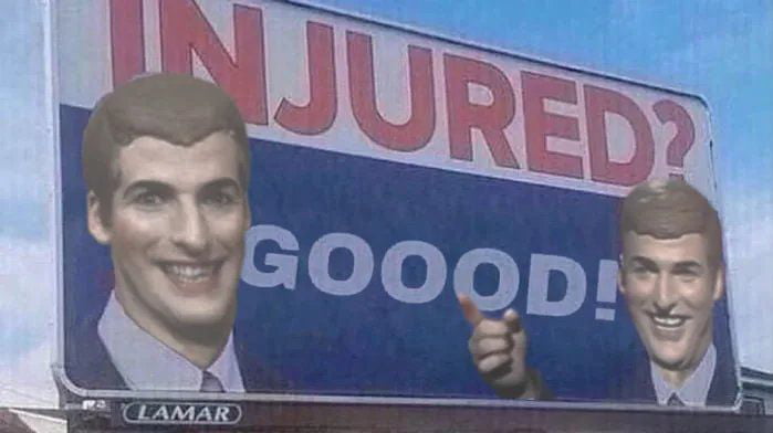 Always be ready when you see idiot getting injure. So here a picture ...