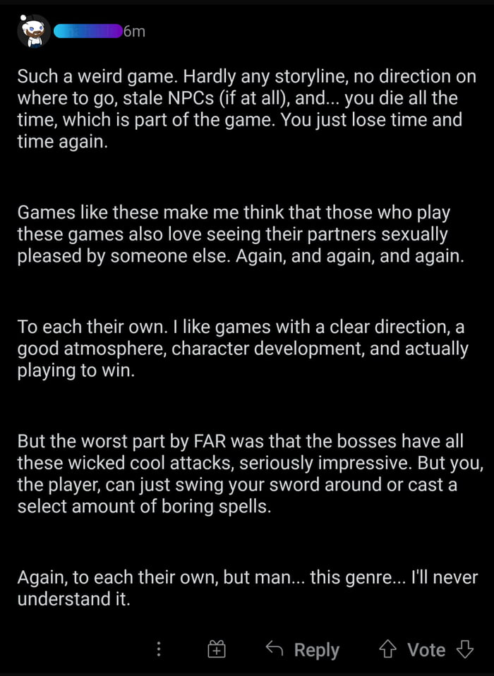 There was an attempt to roast elden ring players... - 9GAG