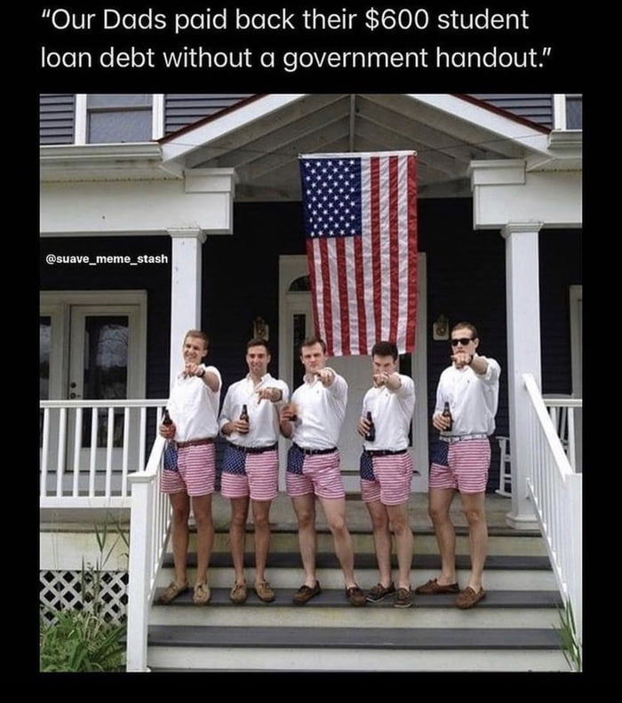 PPP loans are different though. Somehow. - 9GAG