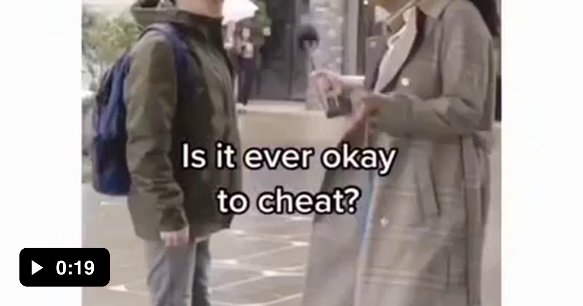 Guy taught cheating is illegal - 9GAG