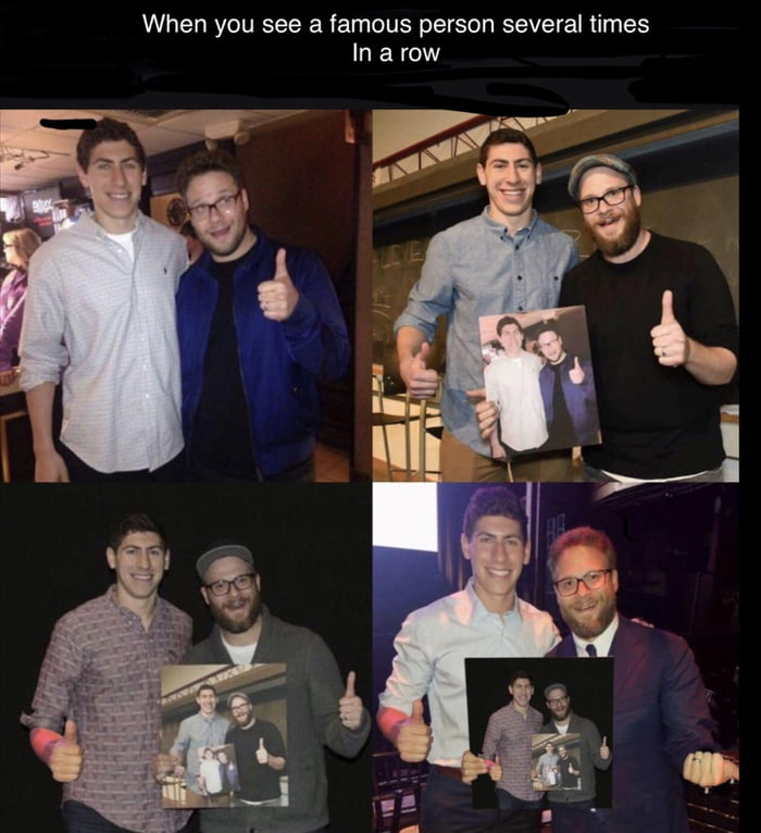 Seth's a good guy. - 9GAG