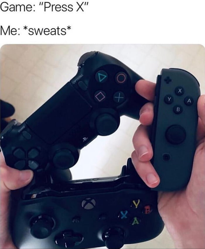 Everyone needs to cooperate to keep button layouts consistent - 9GAG