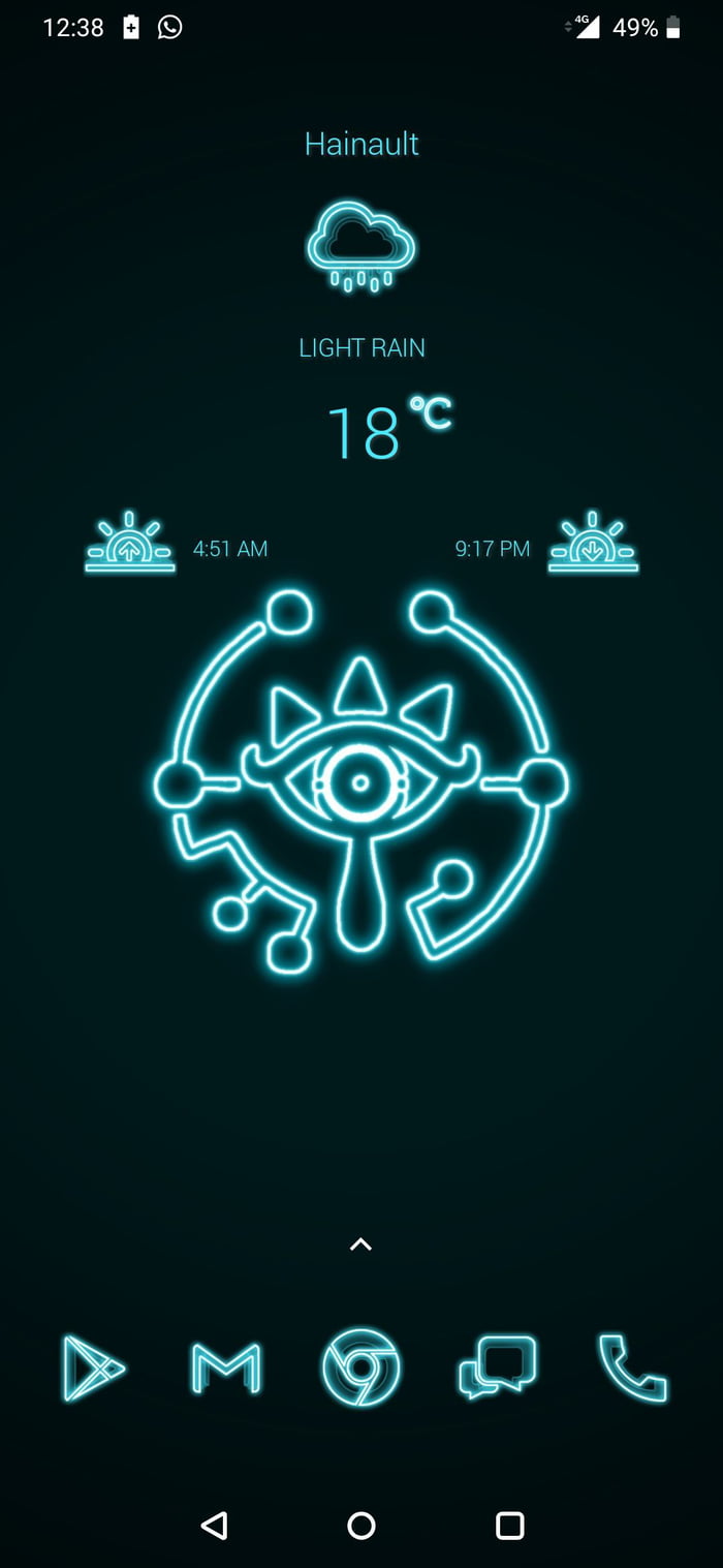BoTW style Android theme. - 9GAG