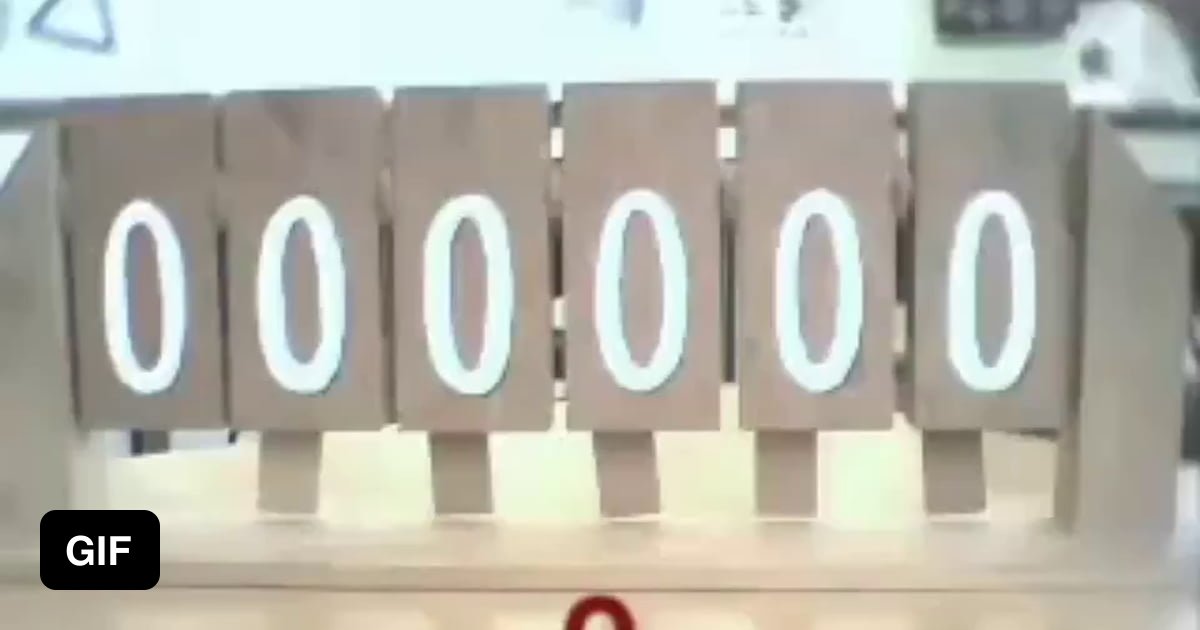 Mechanical binary counter - 9GAG