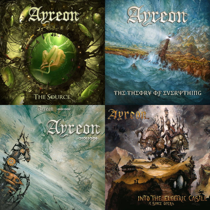 Ayreon, the band that either makes you love, or cringe. - 9GAG