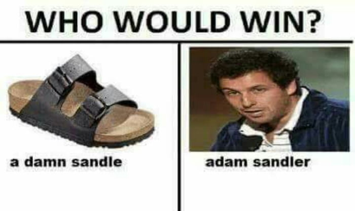 A damn sandle - 9GAG