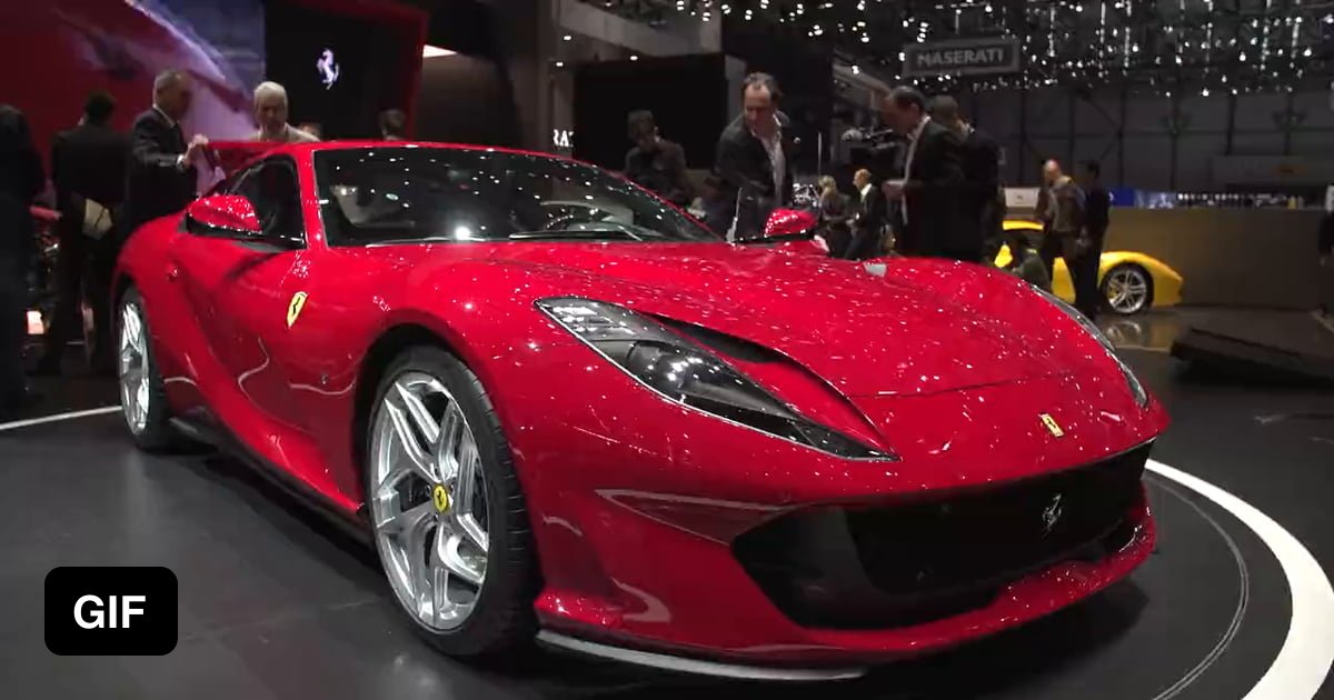Ferrari 812 Superfast: V12: 789 Bhp and 718Nm - 9GAG