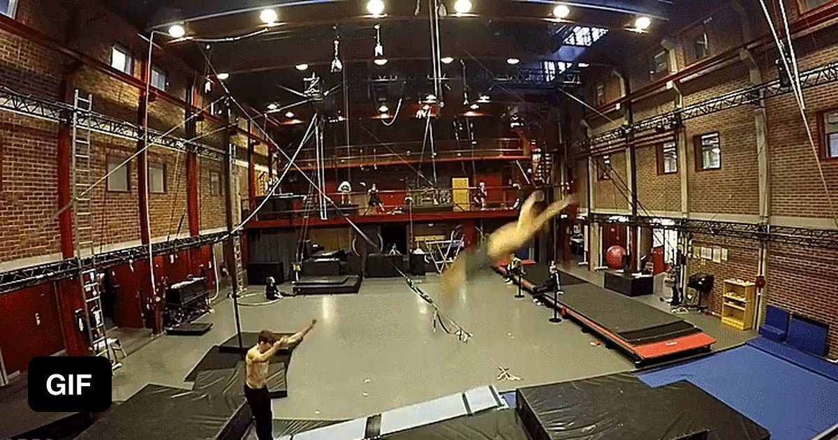 Backflipping Precision - 9GAG
