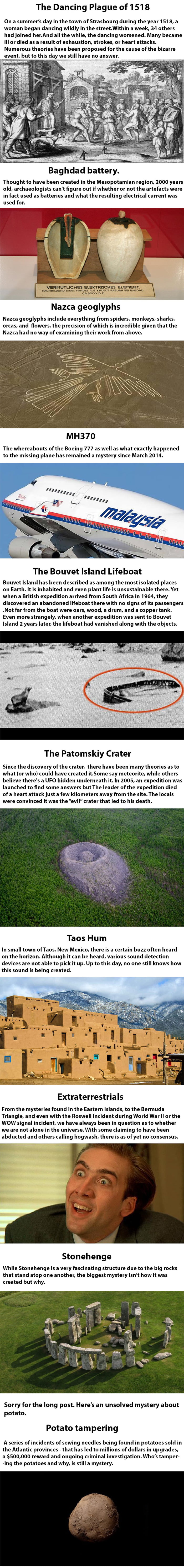 Unsolved mysteries Part 1. May be 9Gag can solve them. - 9GAG