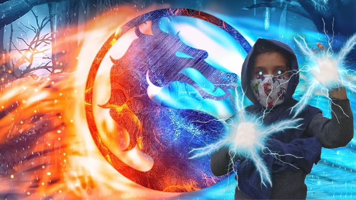 My son's first Cosplay as SubZero.... - 9GAG