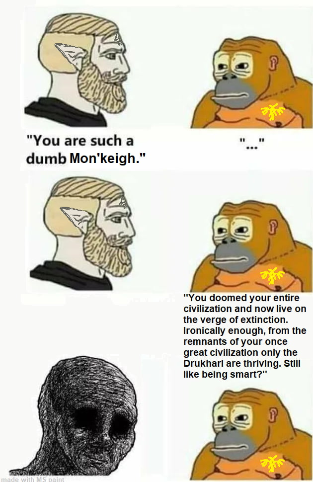 Reject Eldar. Return to Mon'keigh. - 9GAG