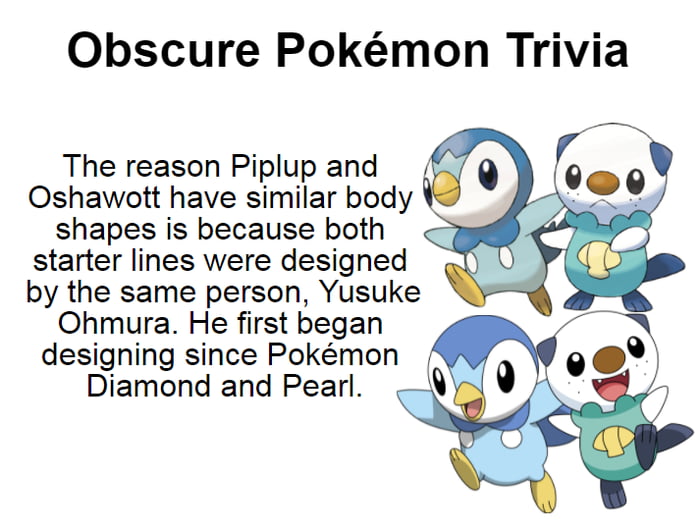 Obscure Pokémon Trivia #2. - 9GAG