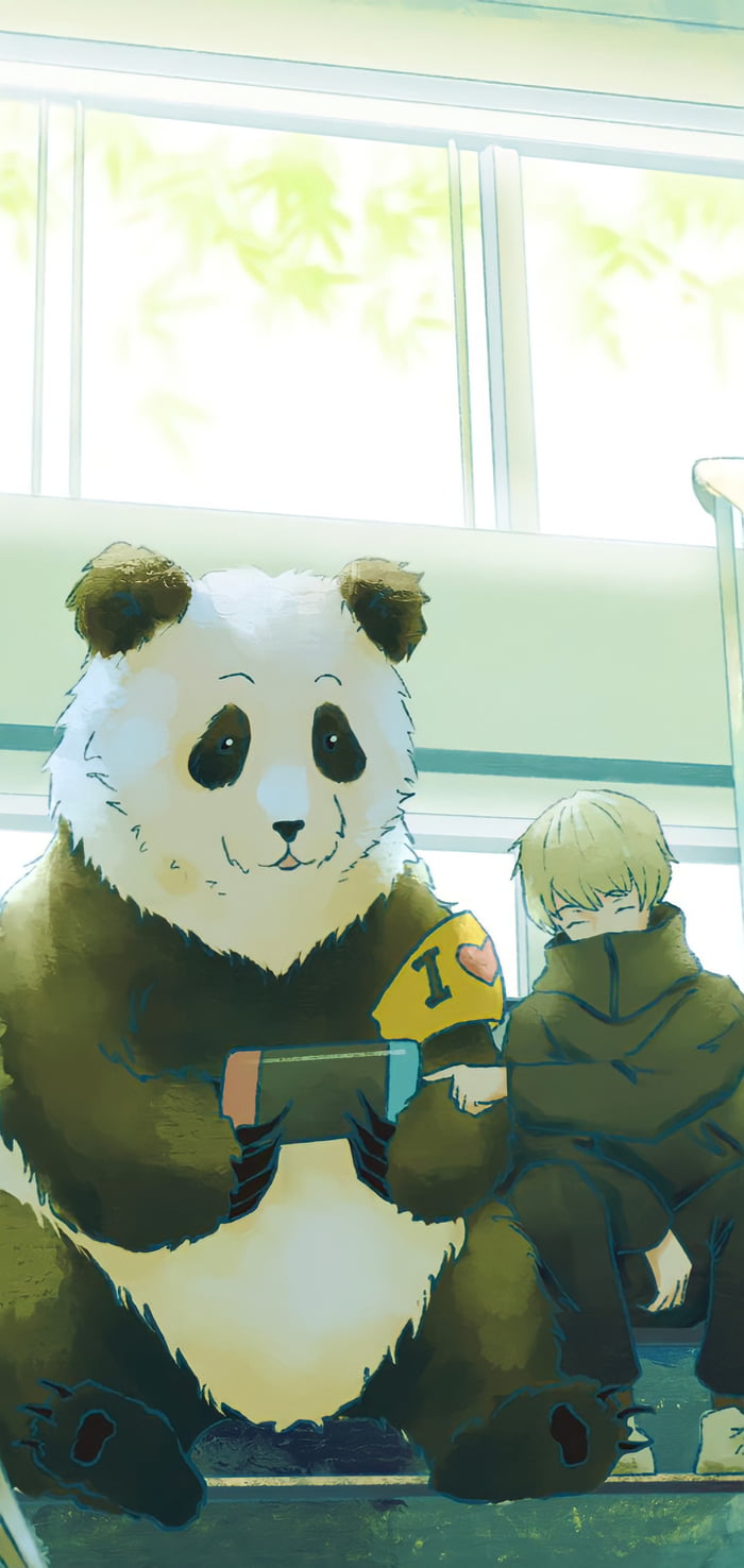 Panda and Toge Inumaki (1438×3032) - 9GAG