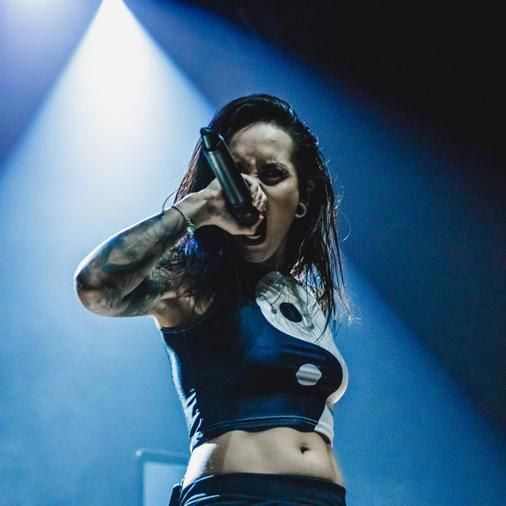 Tatiana Shmayluk, lead vocalist for Jinjer - 9GAG