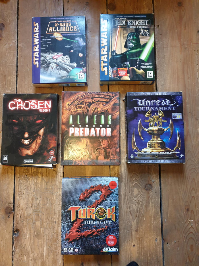 When PC games came in amazing boxes. - 9GAG