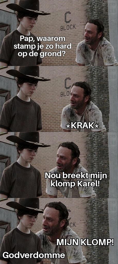Ah nee, weer zo'n tering Karel meme - 9GAG