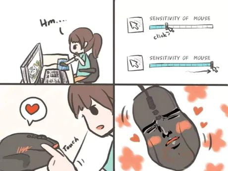 Mouse sensitivity - 9GAG