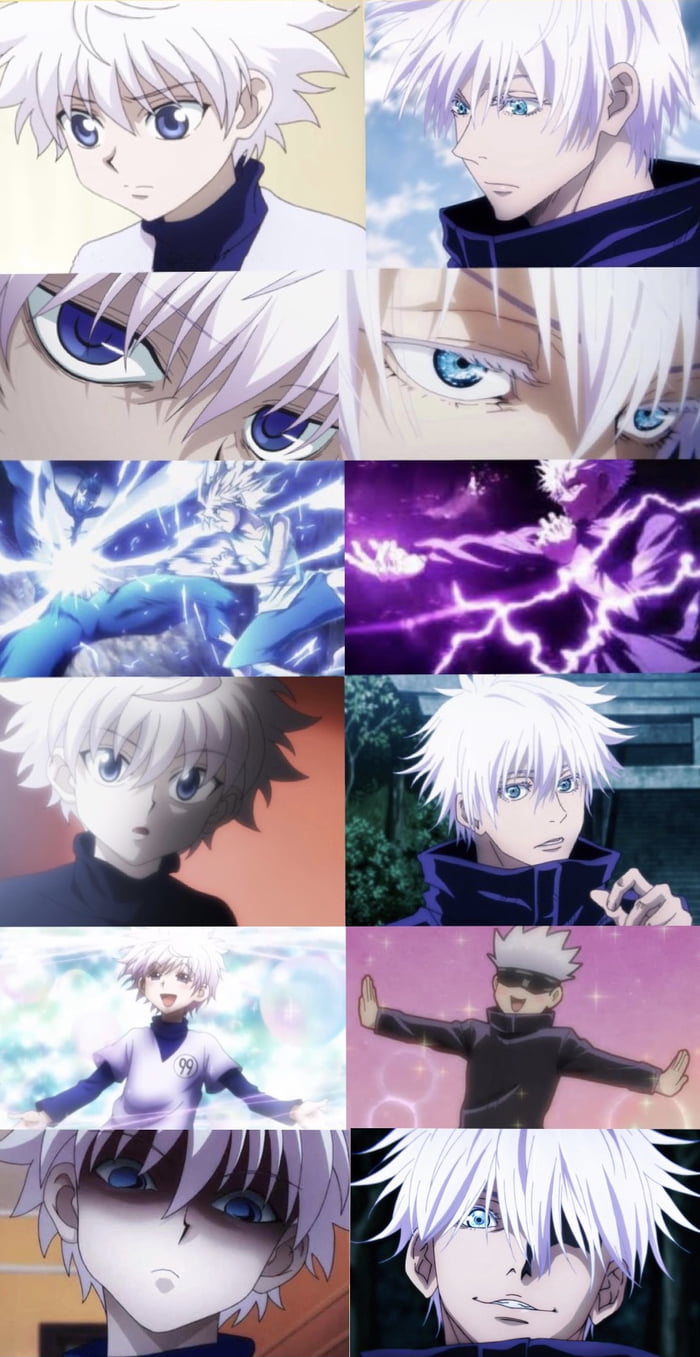 I can’t unsee Gojo as grown up Killua..so I made this …Help..such ...