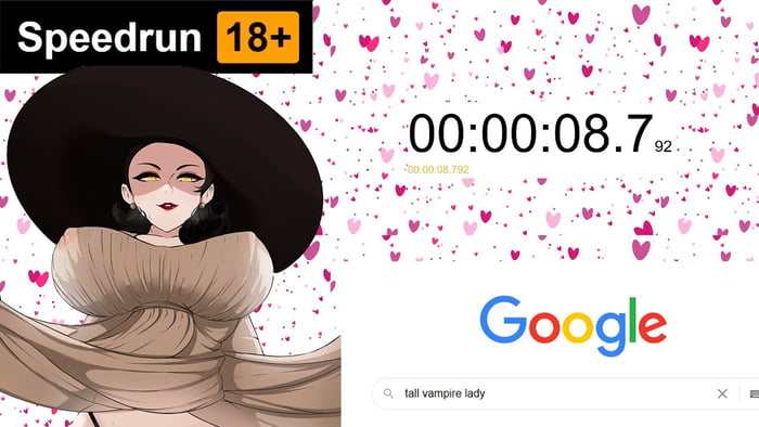 Tall Vampire Lady NSFW SPEEDRUN - 9GAG