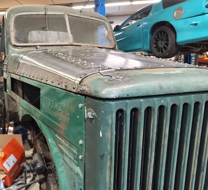 Okay this was probably the slowest way of extending a bonnet but damn ...