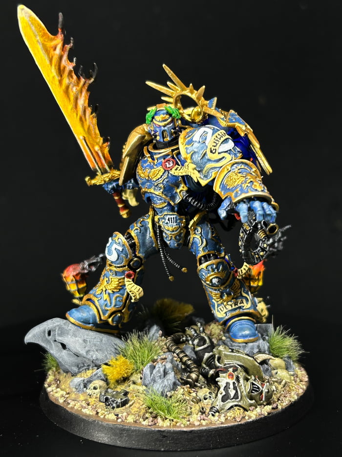 First Warhammer 40k model finally done!! - 9GAG