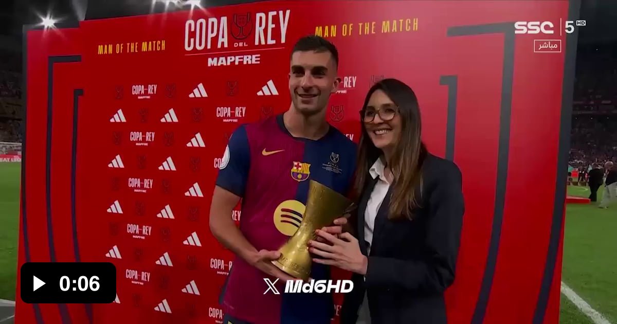 Ferran Torres wins Copa del Rey Final MVP - 9GAG