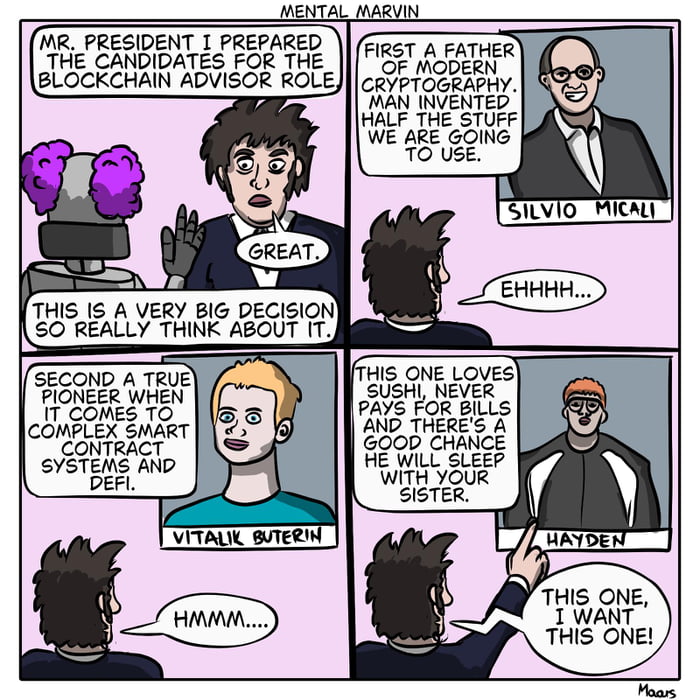 Daily Maars - Milei's Crypto Advisor - 9GAG