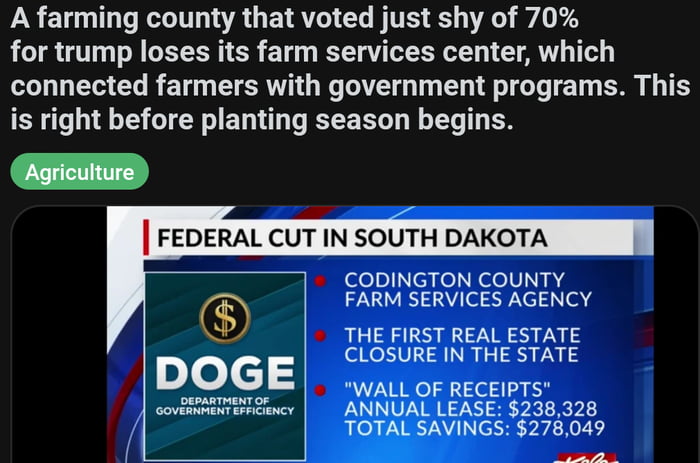 So much waste found by Doge, who needs farming anyways. - 9GAG