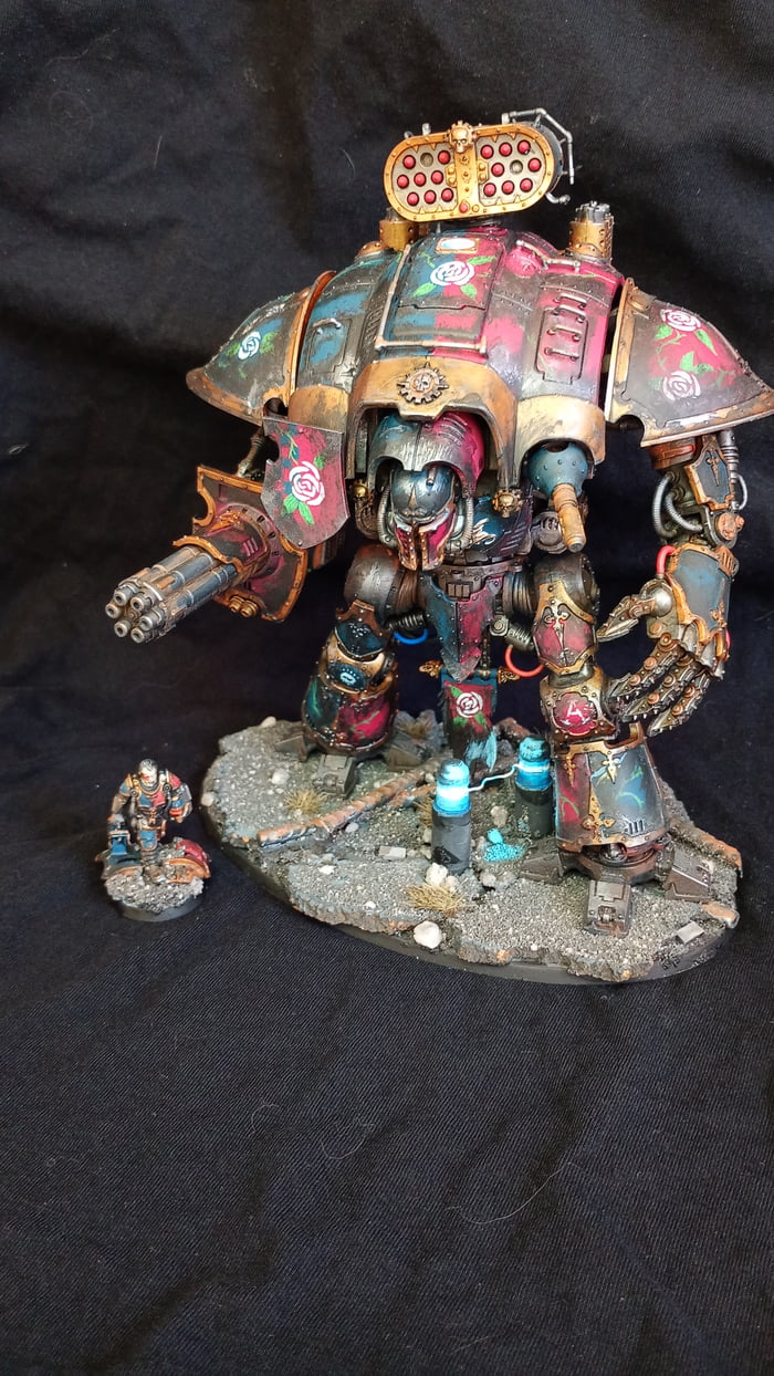 Sir Albrosa, The White Rose. My second Big boi bot. - 9GAG