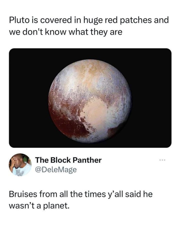 You are on this Solar System, but we do not grant you the rank of Planet - 9GAG