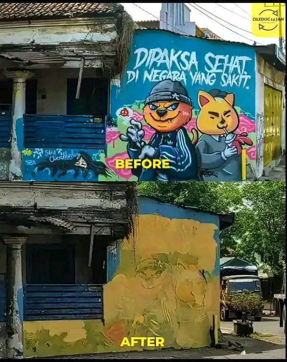 Tanggung amat klo nge cat - 9GAG