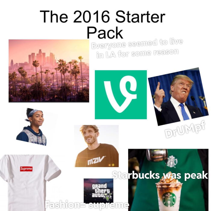 2016 Starterpack - 9GAG