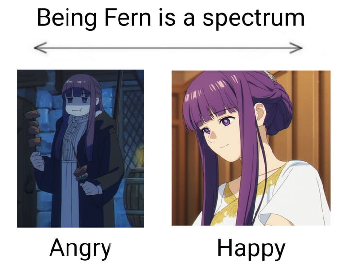 Fern in a spectrum - 9GAG