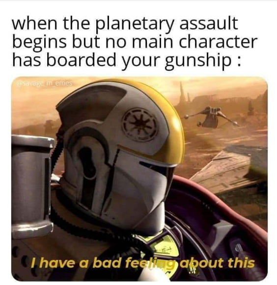But Jedi Master Ima-Gun Di does - 9GAG